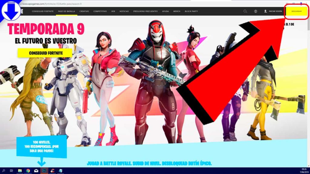Fornite para PC 2019【 DESCARGAR 】 - Descargandolo